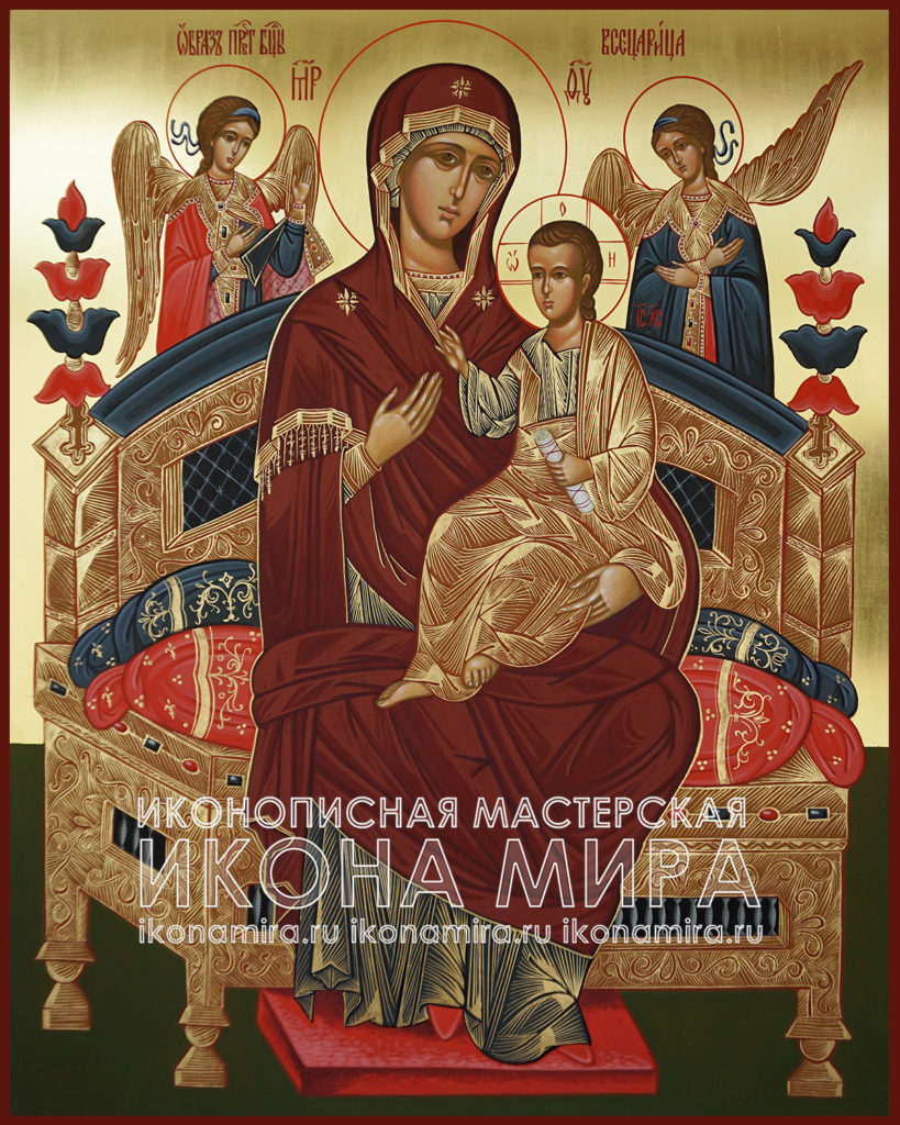 Икона "Божия Матерь Всецарица" - Икона Мира ️ Православный интернет ...